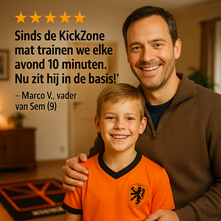 Kickzone™ Voetbal Trainingsmat + GRATIS Trainings-Programma & Voetbals